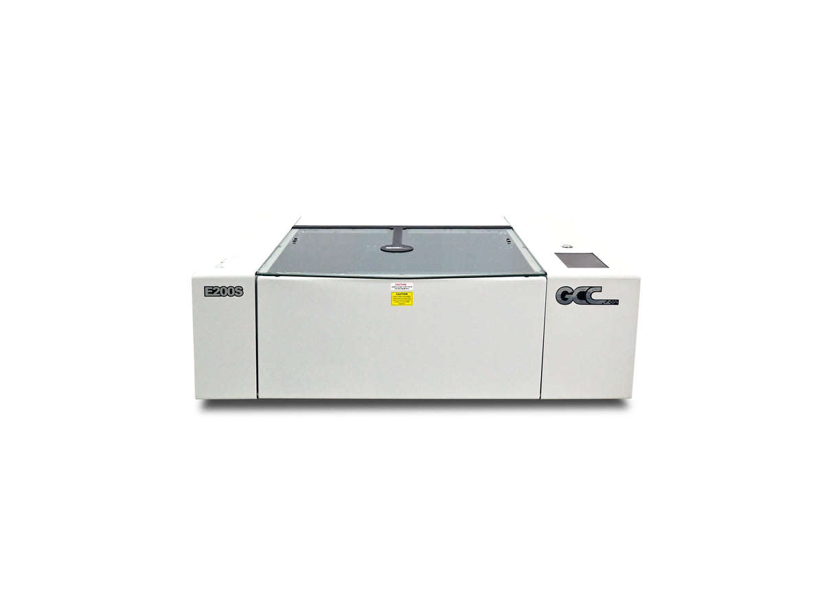 GCC E200S Series Desktop Laser Engraver – Rowmark Australia