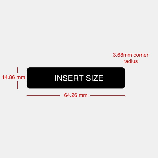 Gold Name Badge Holders (Small Size, Pack of 20) – Rowmark Australia