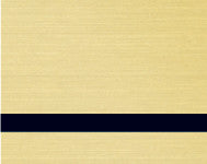 Metals Brushed European Gold/Black 1/16" – Rowmark Australia