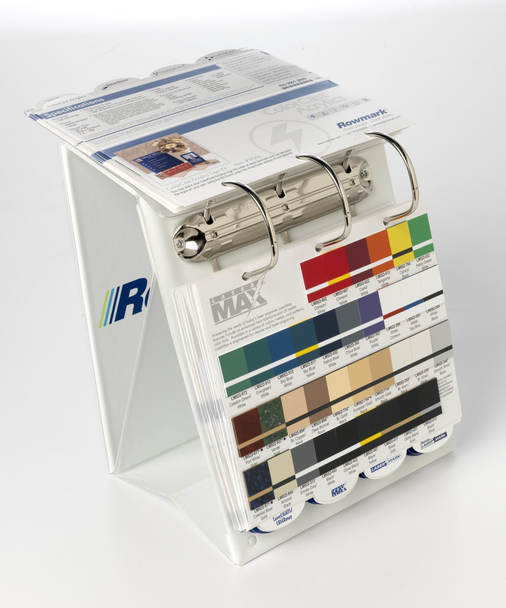 Laser Rowmark Swatch Binder – Rowmark Australia