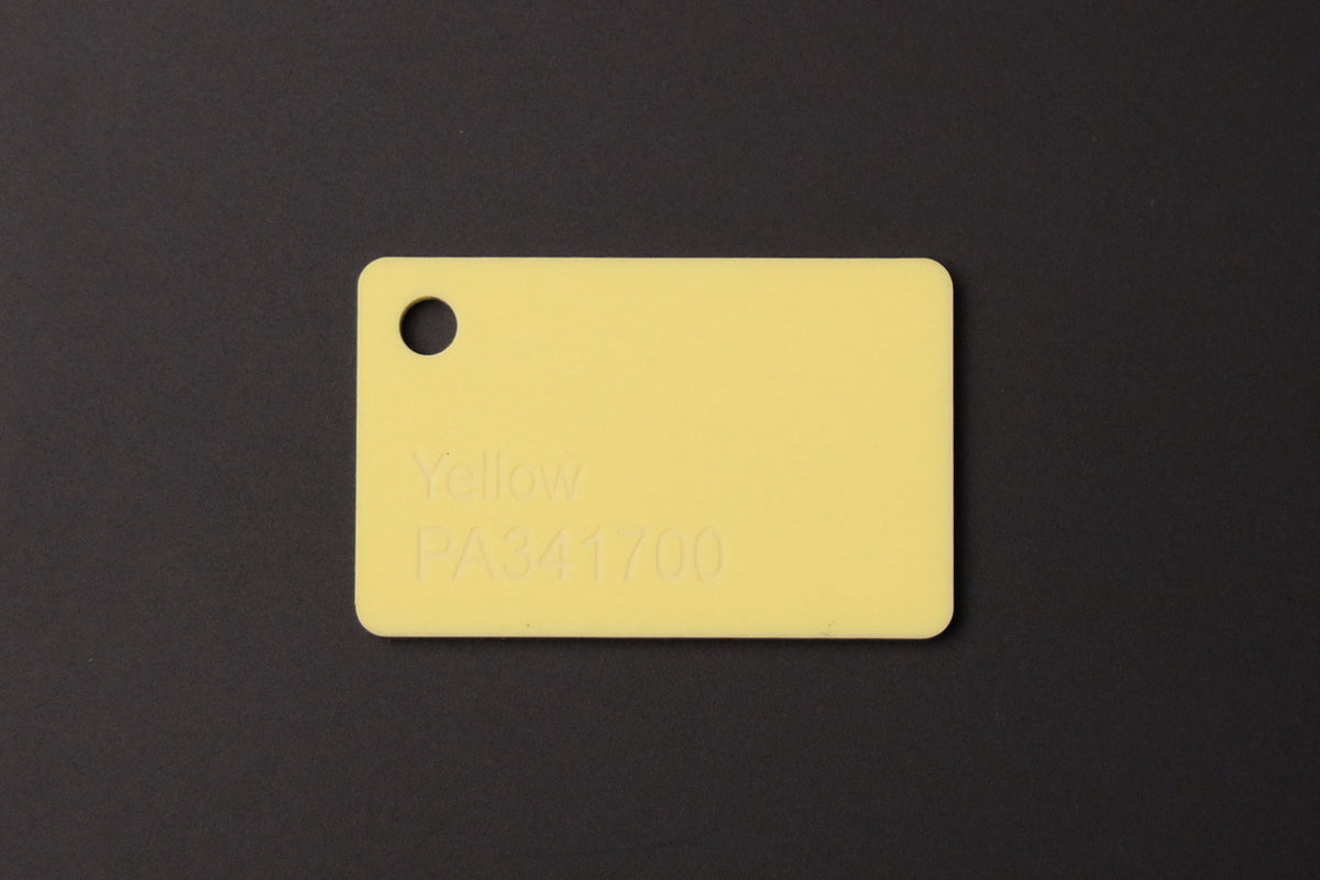 Pastel Yellow Acrylic Sheet – Rowmark Australia
