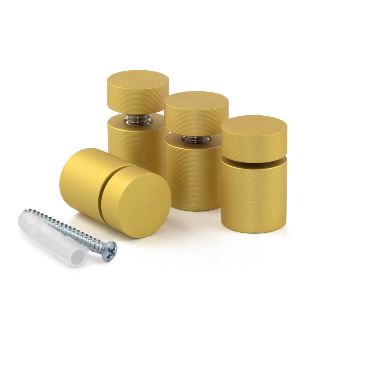 Standoffs Matte Gold (4-piece) – Rowmark Australia