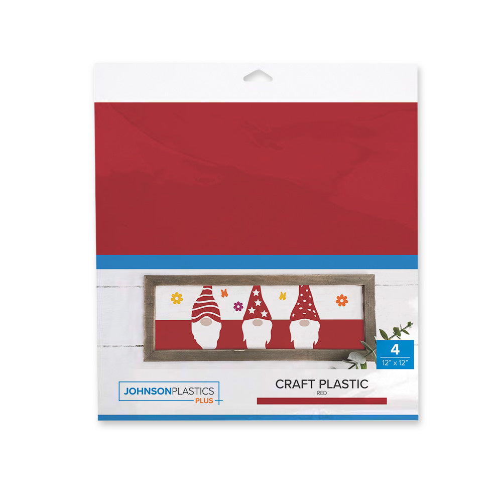 Craft Plastic in Red for Cricut Makers & Hobby Cutters – Rowmark Australia