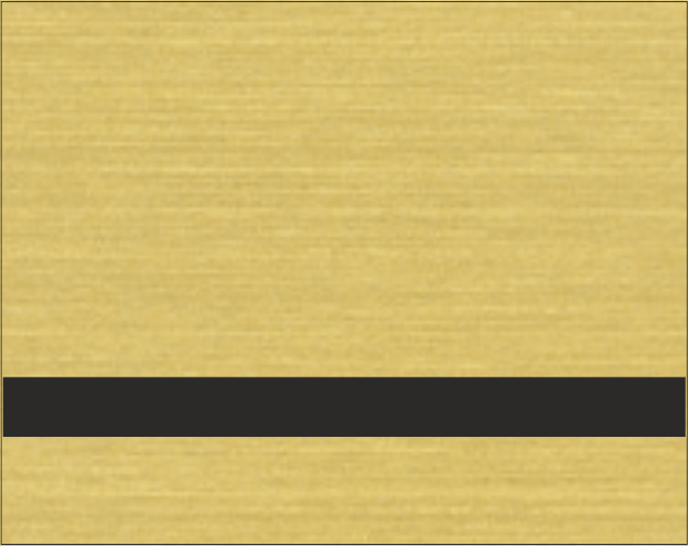 LaserMag Brushed Gold & Black 2-Ply Sheet for Engraving – Rowmark Australia